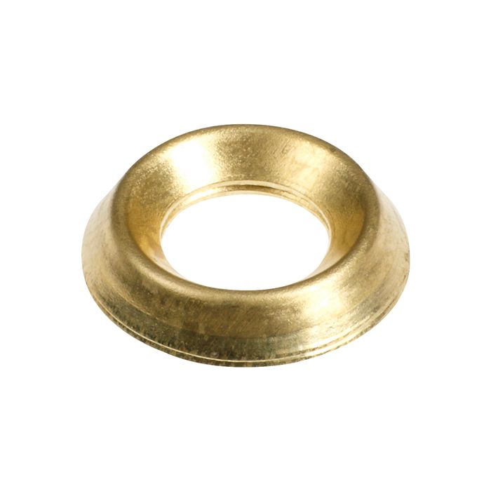 TIMCO Screw Cups Electro Brass BAGGED