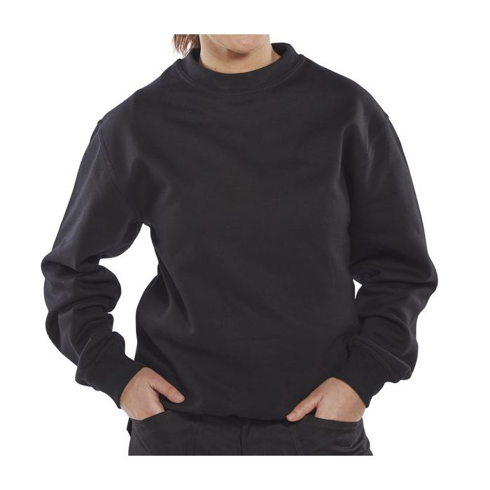 Click Workwear Sweater Jumper Black